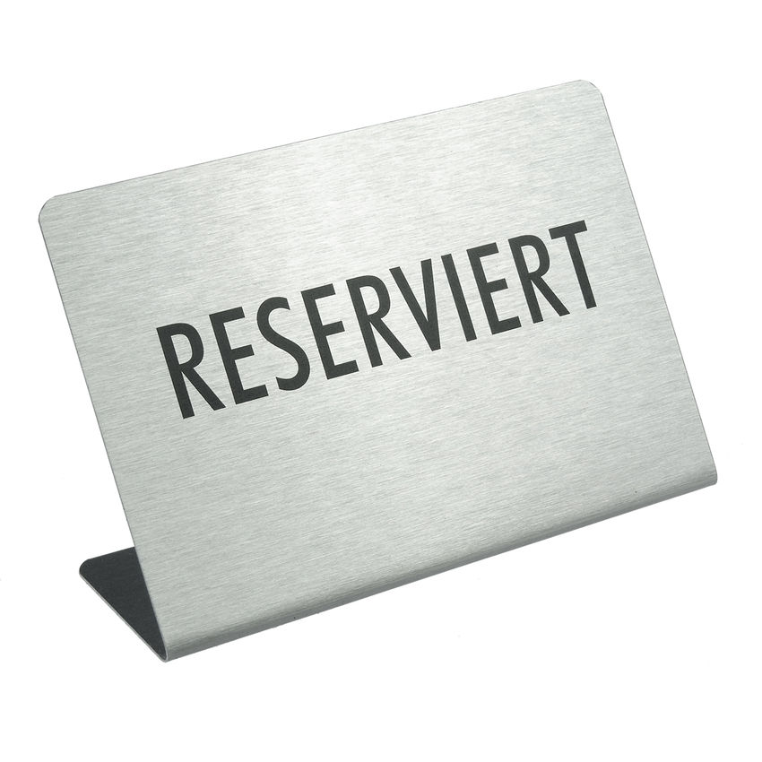 Reserviert Tischaufsteller 1 Stück - Schilder online kaufen